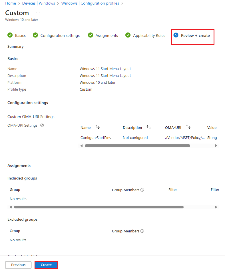 How to Apply Start Menu Layout on Windows 11 using Microsoft Intune